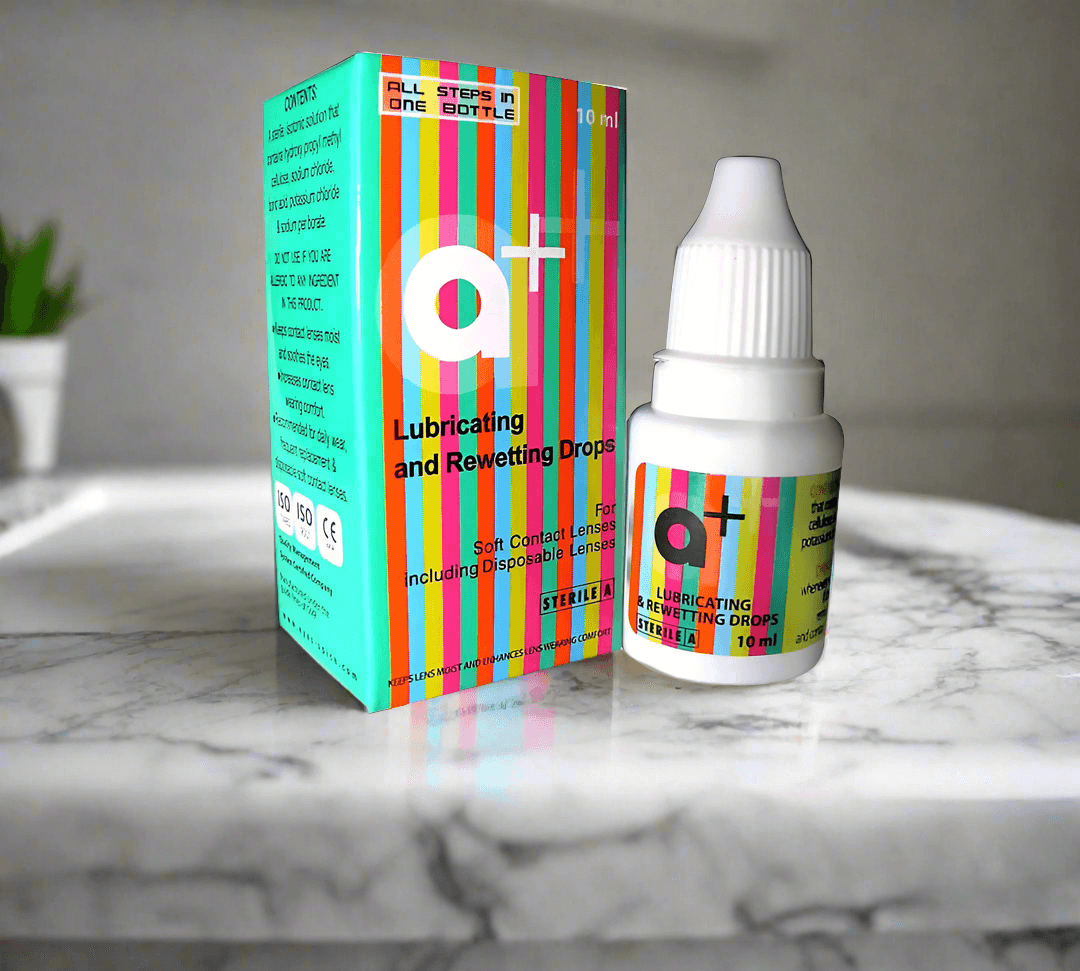 a+ ( Plus ) Lubricating and Rewetting Drops 10ml by Stericon Pharma ...